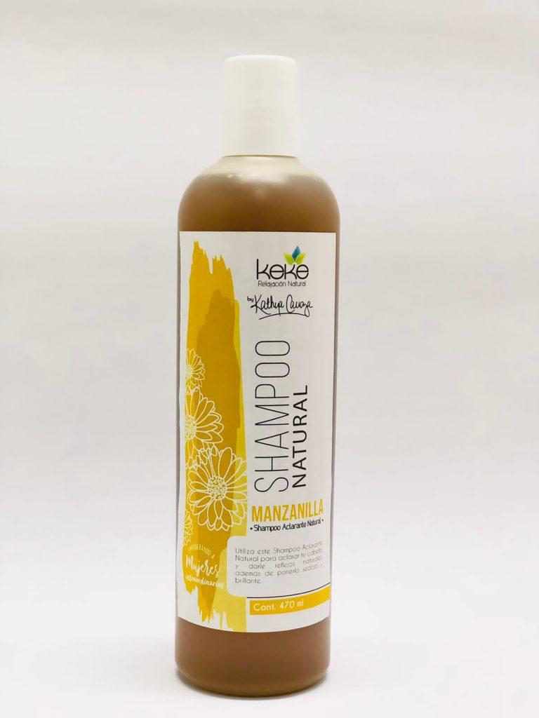 Shampoo Aclarante natural Manzanilla 470 ml – CONAMYPE Exportaciones